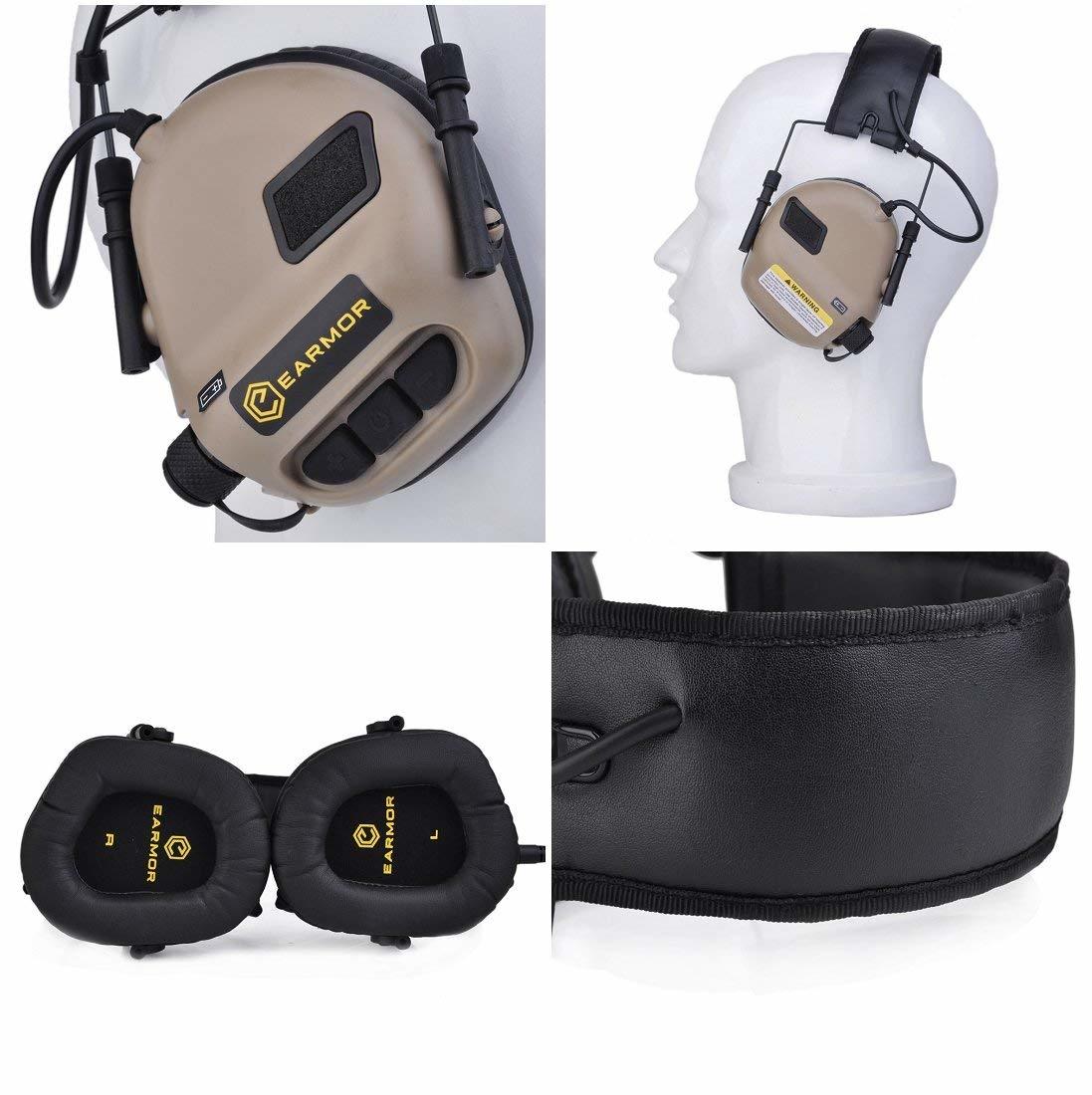 Earmor Electronic Shooting Earmuff Hearing Protector #m31