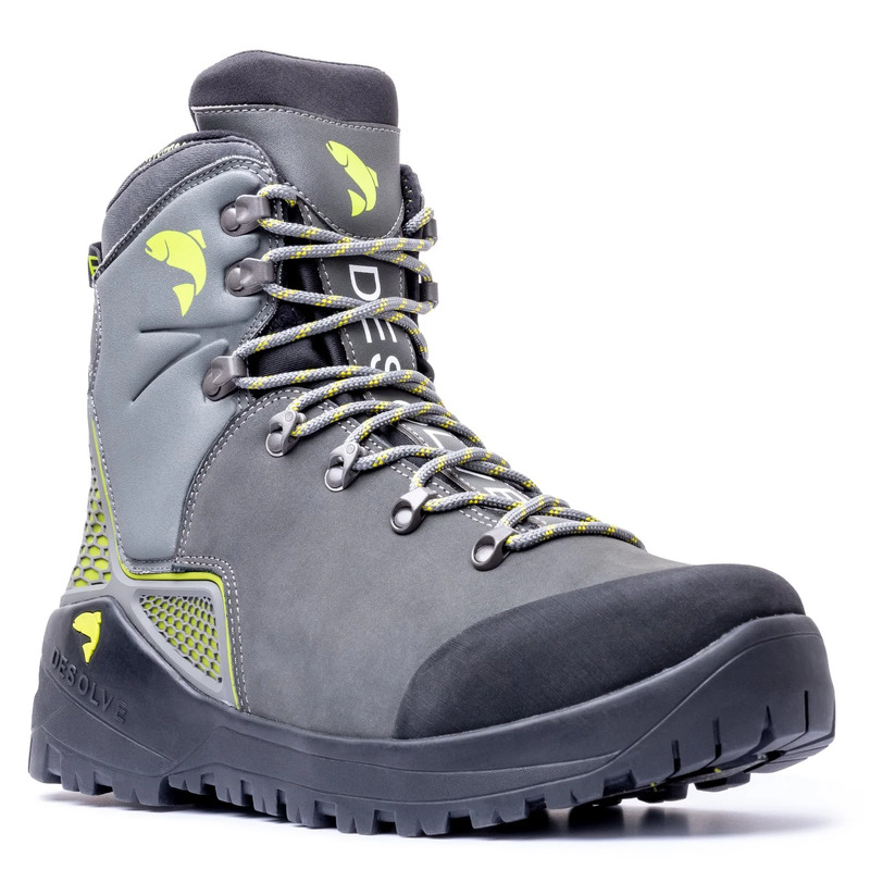 Desolve Drift Boot Full Leather Upper Double Stitched - Slate # ...