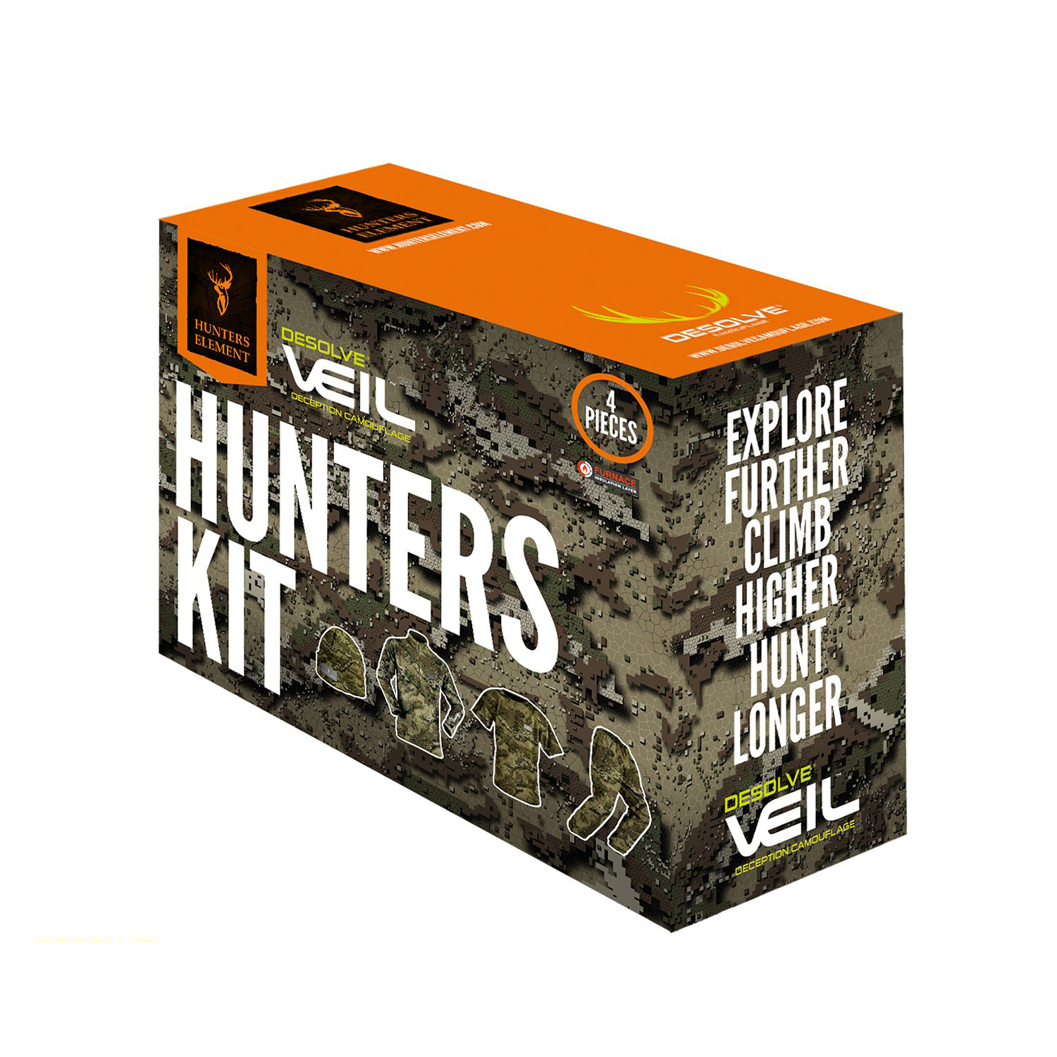 Hunters Element Desolve Veil Deception Camouflage Concealed Hunters ...